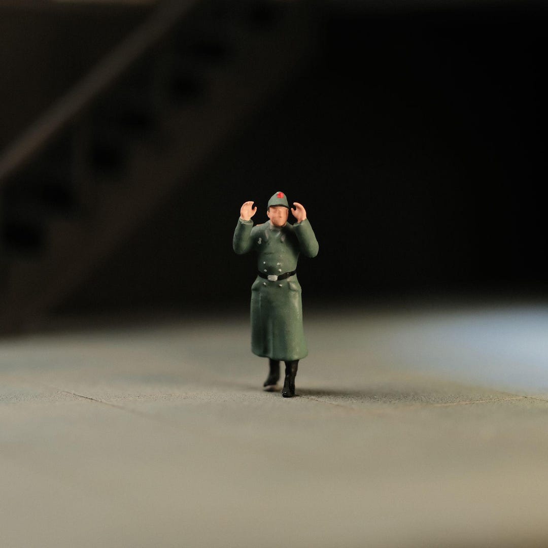 Handmade Miniature Soldier Set: HO Scale Diorama Figurines - Etsy