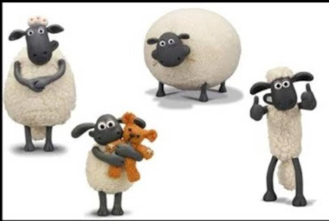 Shaun the Sheep 3D Model STL File: Timmy 3D Print (digital Download) - Etsy