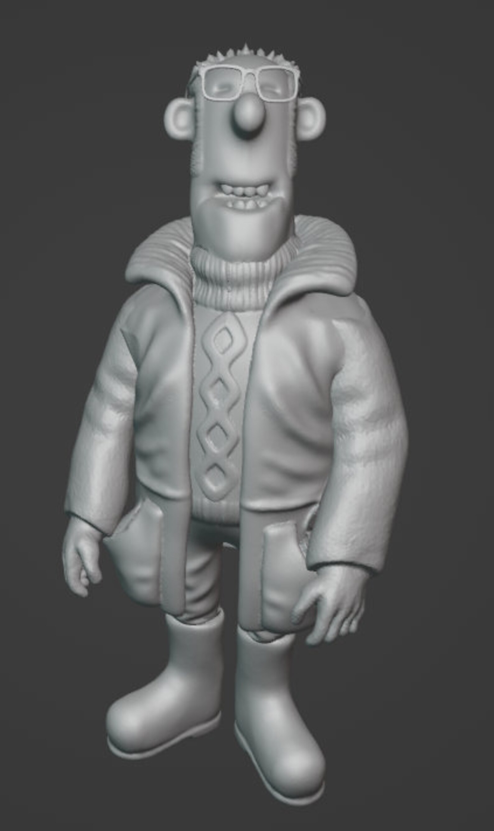 Shaun the Sheep 3D Model STL File, Timmy 3D Printer, 3D Print Model ...