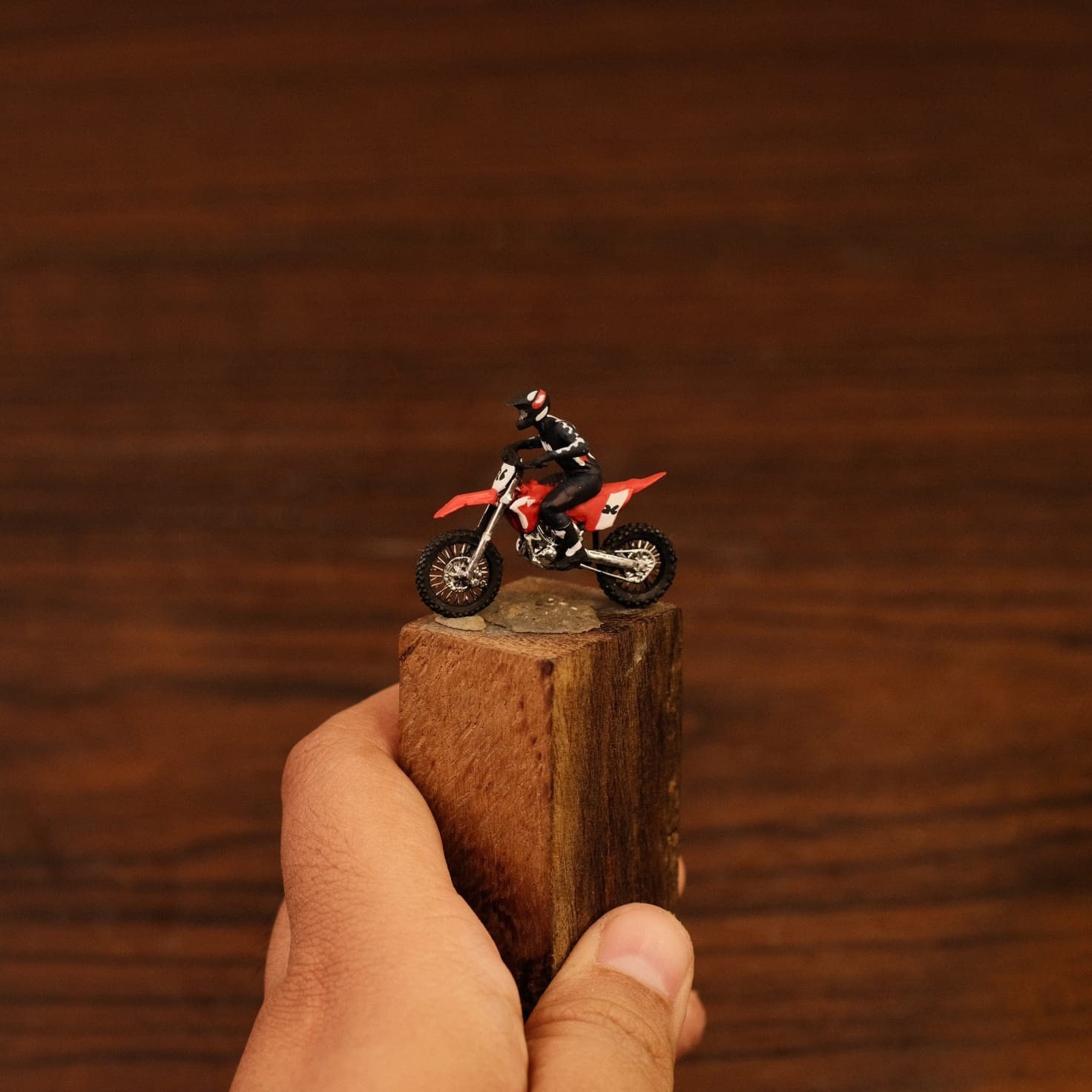 Miniatures Custom Figures Motocross V1 Set 1/64 & 1/87, HO Scale Not ...