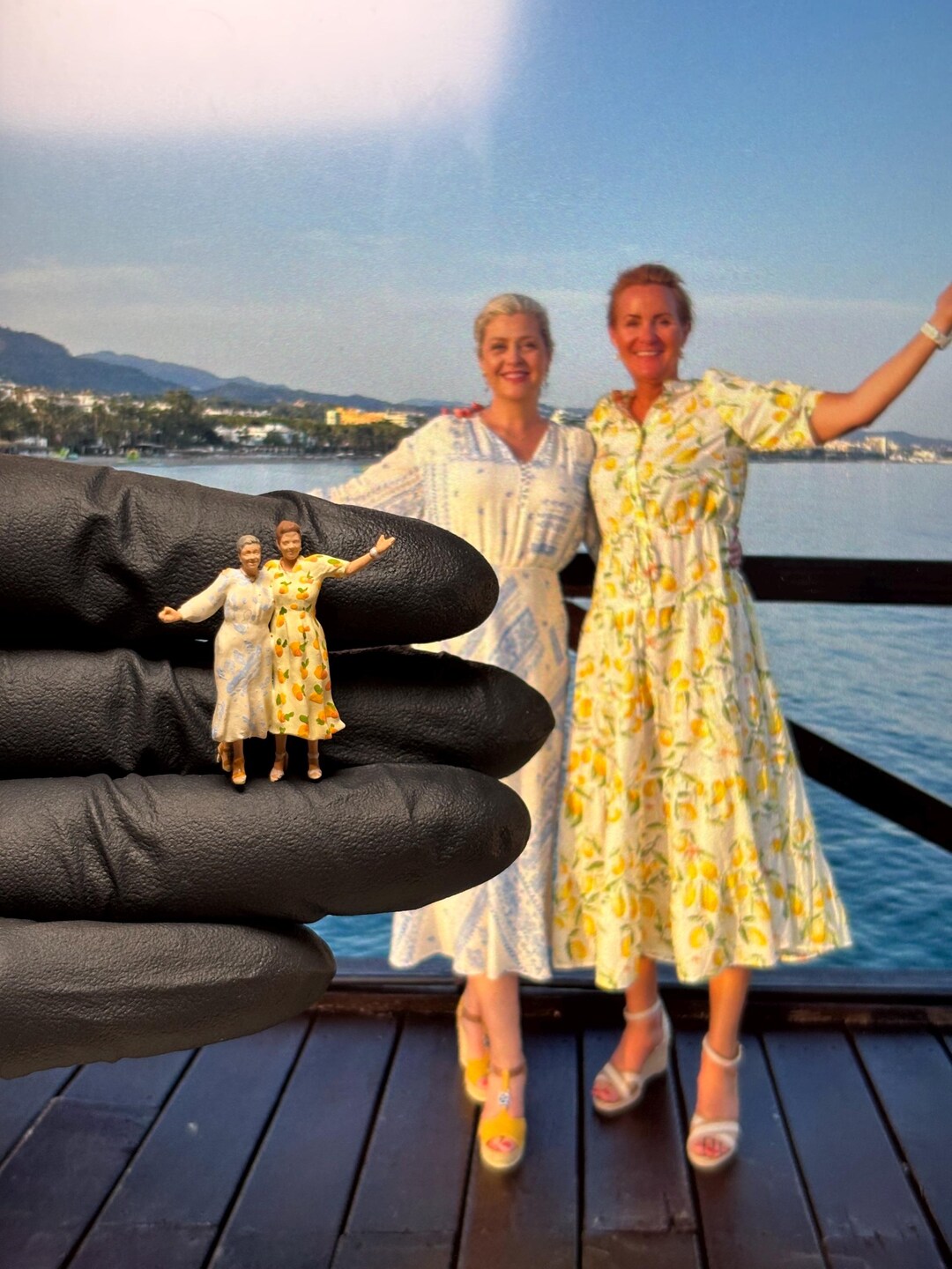 Custom Miniature Figurine From Photo: Personalized 3D Memorial Gift ...
