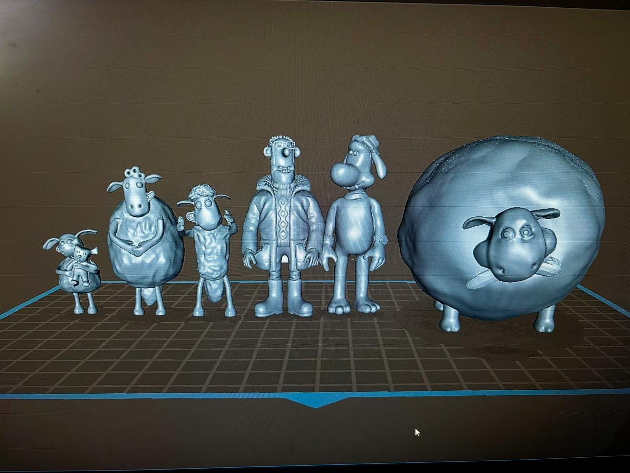 Shaun the Sheep 3D Model STL File: Timmy 3D Print (digital Download ...