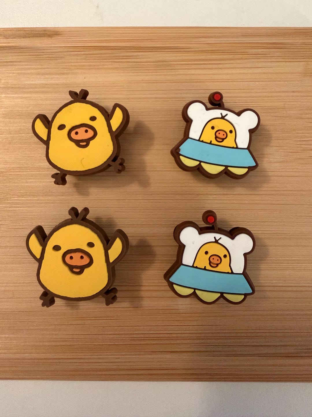 2 Pc Rilakkuma Kiiroitori Chicken Shoe Decoration Charms - Etsy