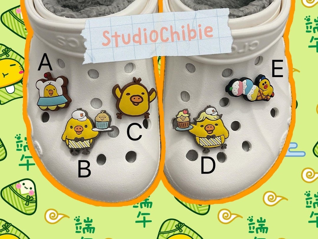Cute Rilakkuma Kiiroitori Chicken Duck Shoe Charms - Etsy