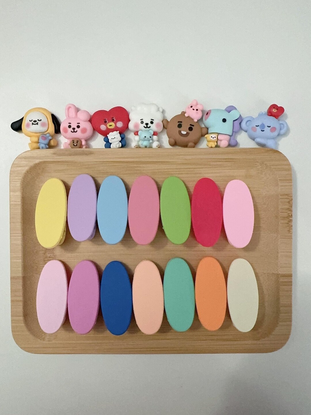 Customizable BT21 Hair Clips, Colorful and Cute Hair Accessory, Gift - Etsy