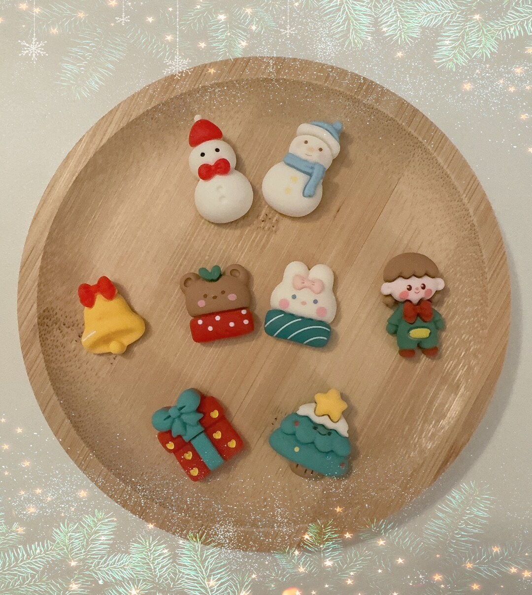 8 Pc Christmas Croc Shoe Charm Set L | Holiday Gift - Etsy