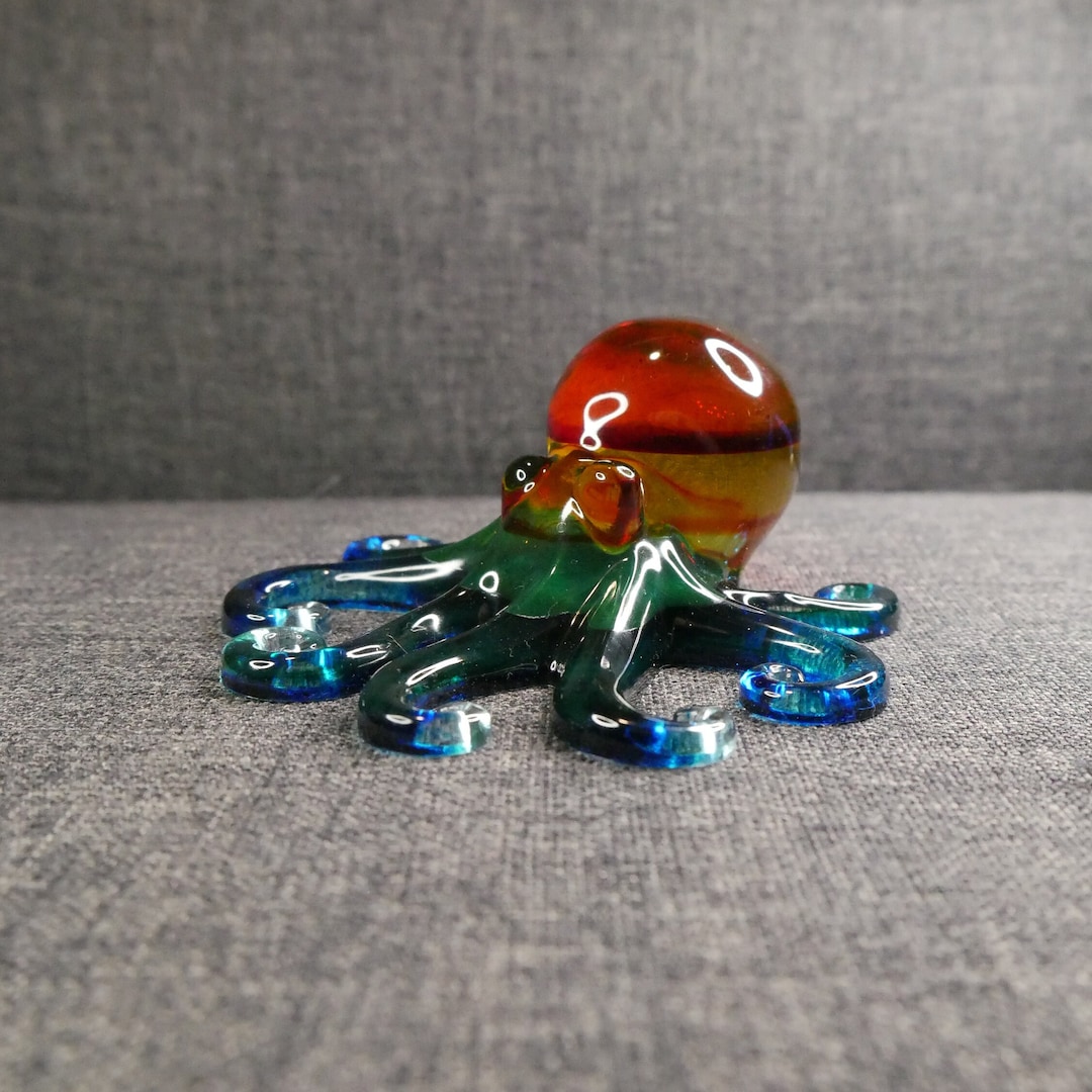 Aurora Rainbow Resin Octopus rainbow Collection - Etsy