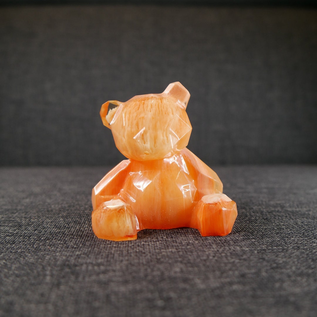 Summer Peach Peach/orange Mini Teddy - Etsy