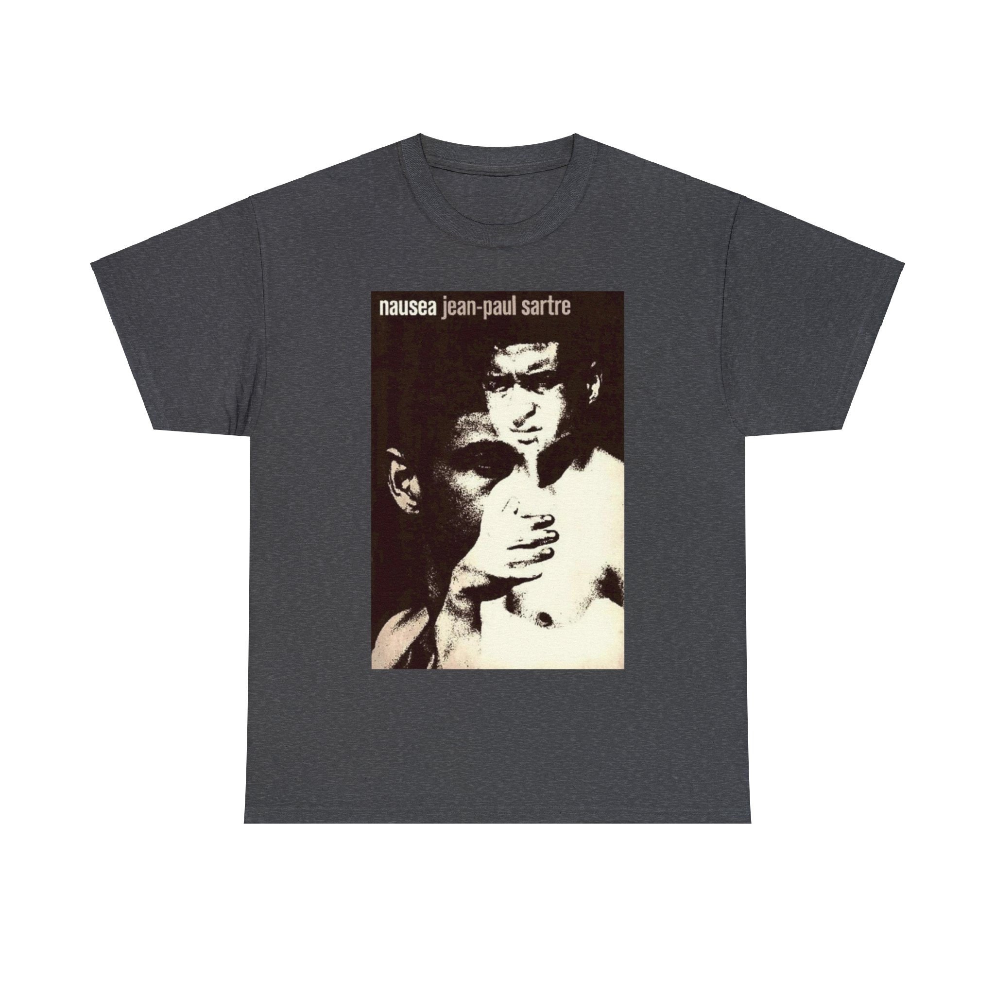 Nausea Book Cover Art Unisex Cotton Tee Shirt Jean-paul Sartre - Etsy