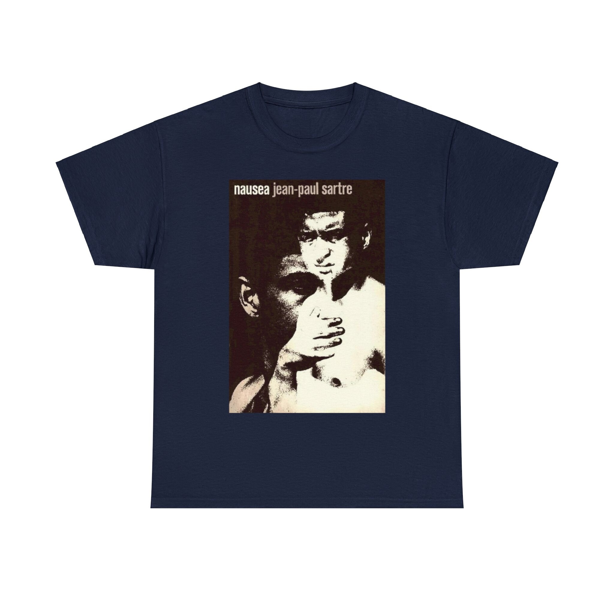 Nausea Book Cover Art Unisex Cotton Tee Shirt Jean-paul Sartre - Etsy
