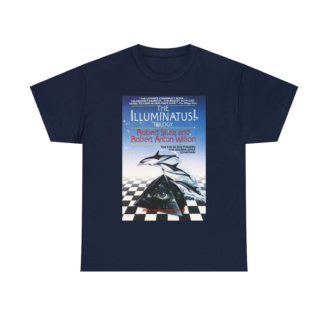 The Illuminatus! Trilogy Book Cover Art Unisex Cotton Tee Shirt Robert ...