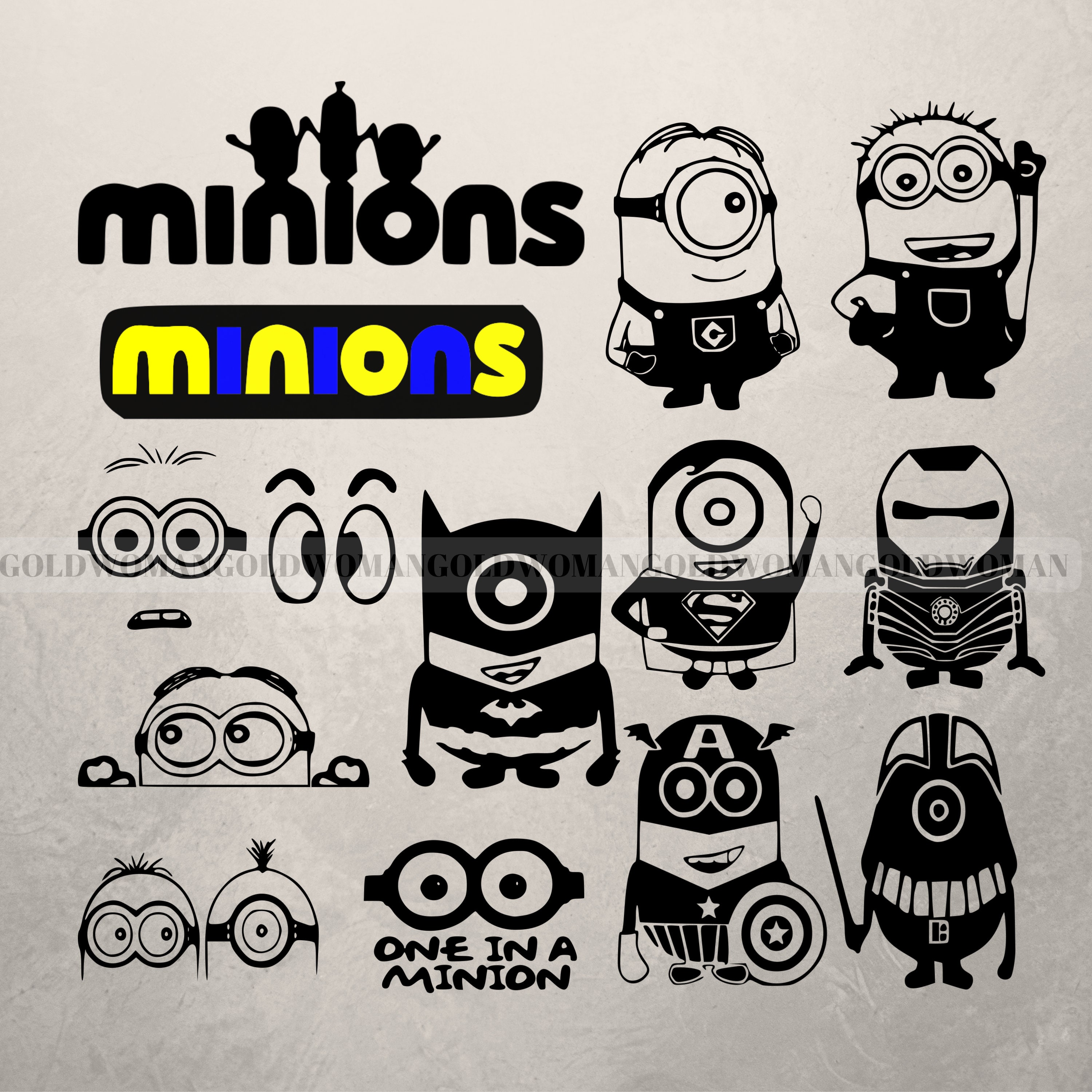 Logo Minion Imprimable
