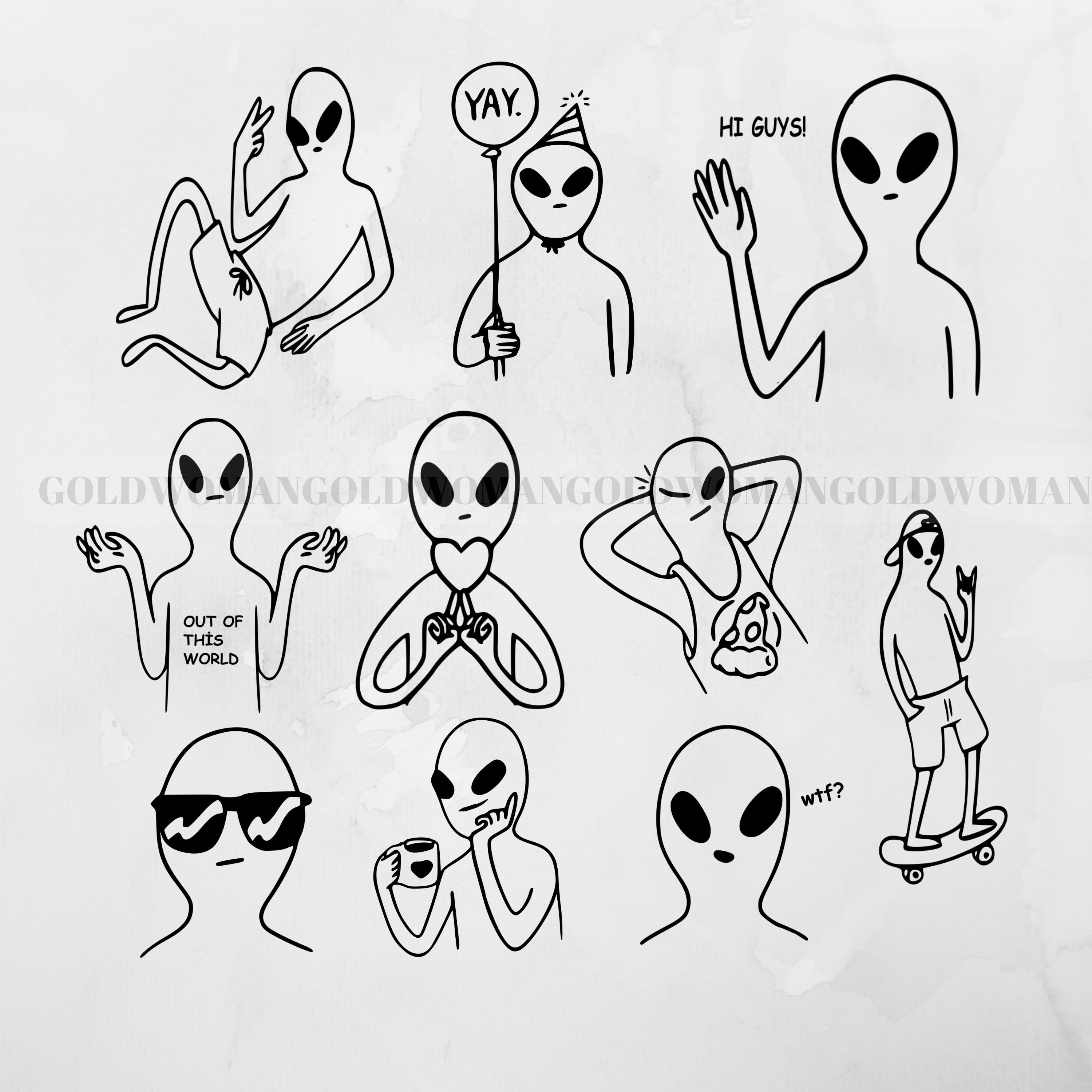 Alien Drawings Tumblr