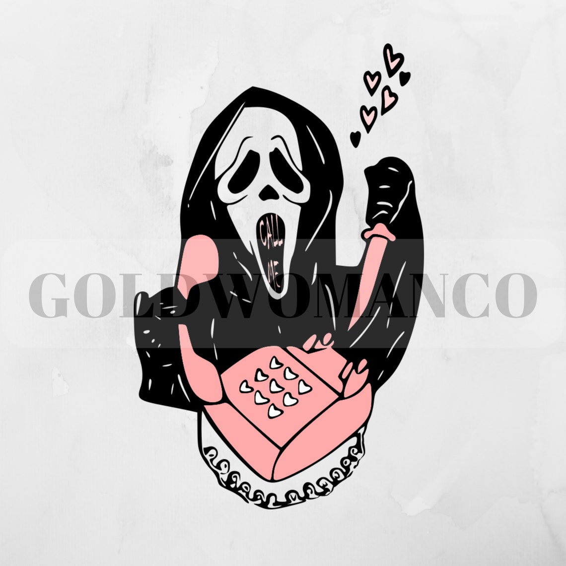 Ghostface Scream Svg, Halloween Svg, Scream Pink Svg, Layered, Digital ...