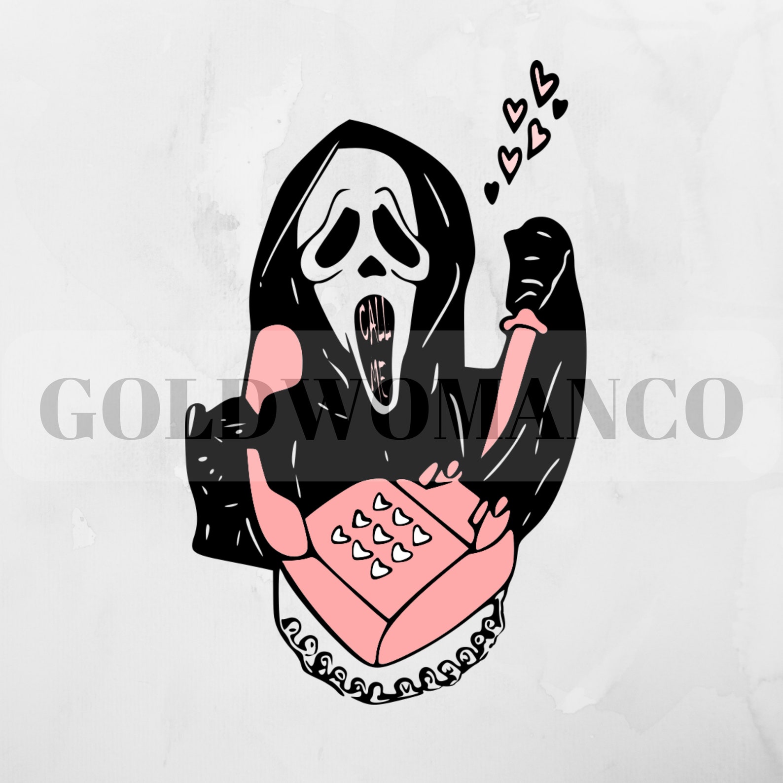 Ghostface Scream Svg, Halloween Svg, Scream Pink Svg, Layered, Digital ...