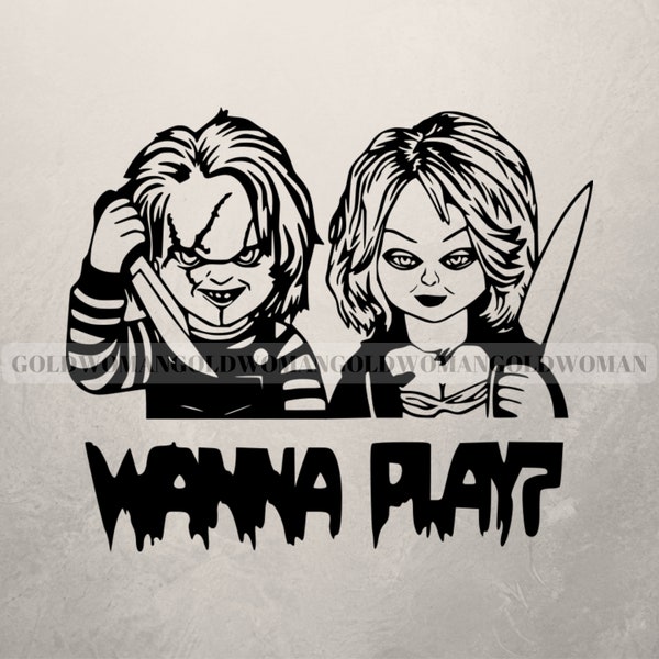 Chucky Svg Simple - Etsy UK