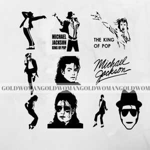 Michael Jackson Svg - Etsy