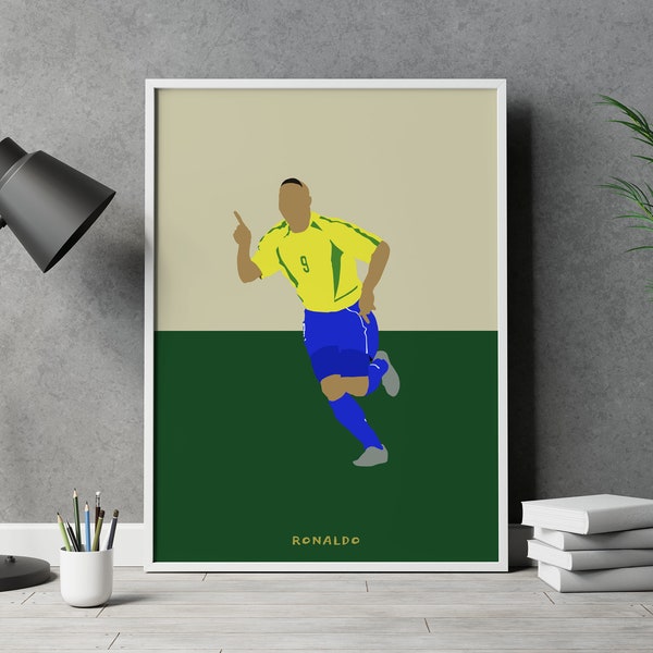 R9 Ronaldo Print - Etsy