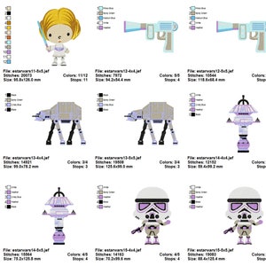 Star Wars Embroidery Designs, Star Wars Movie Machine Embroidery Design ...