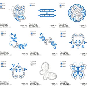 Elegant Cutwork Embroidery Designs – 27 Patterns in Multiple File ...