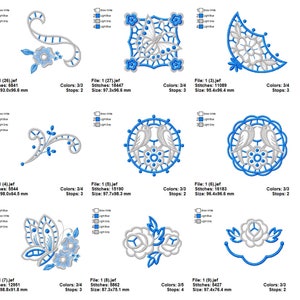 Elegant Cutwork Embroidery Designs – 27 Patterns in Multiple File ...