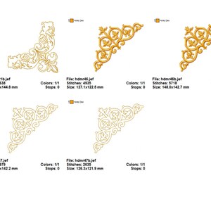 Creative Embroidery Design - Machine Embroidery Pattern - 7 Types - 2 ...