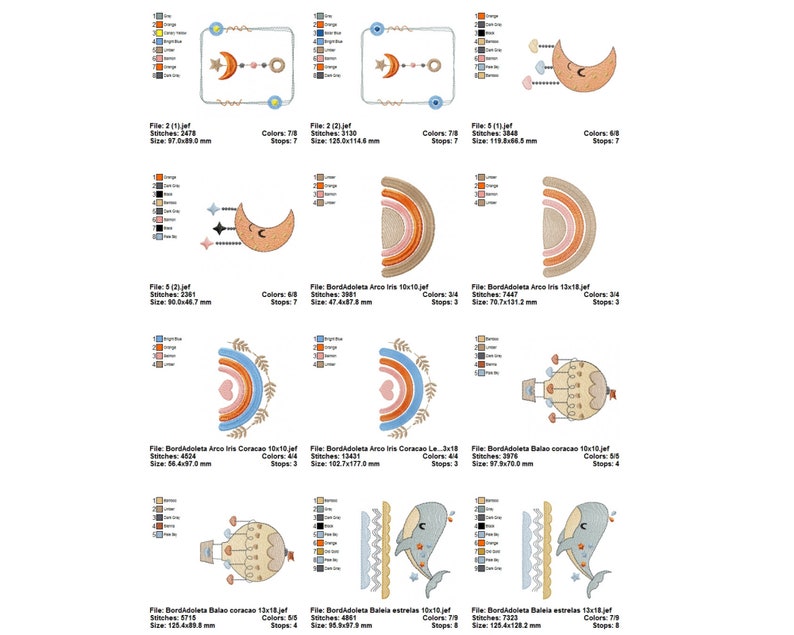 Creative Embroidery Design Machine Embroidery Design 20 - Etsy