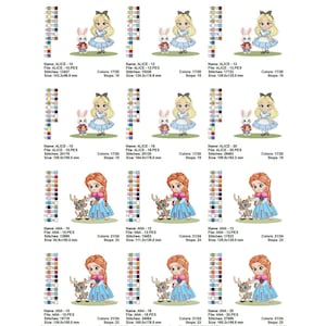 5 - Type , Little Princess Embroidery Designs, Baby Girl Machine ...