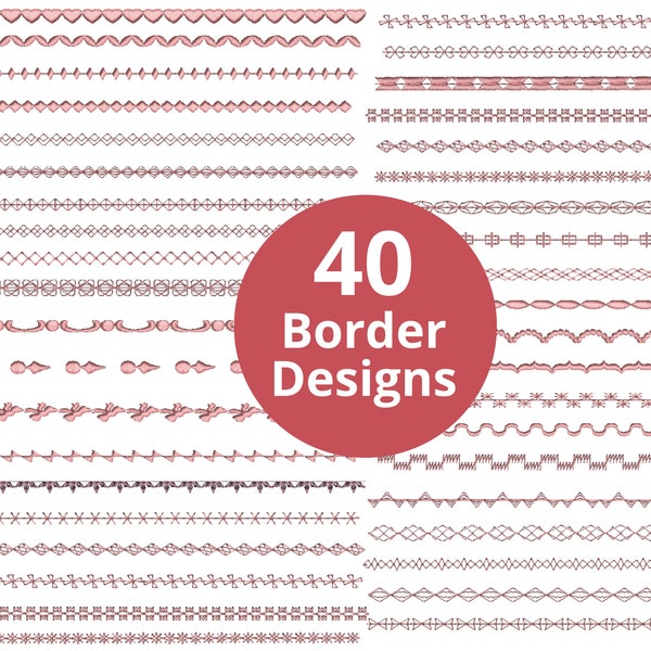 Border Embroidery - Etsy