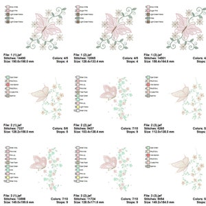 Creative Butterfly Machine Embroidery Design, Beautiful Machine ...