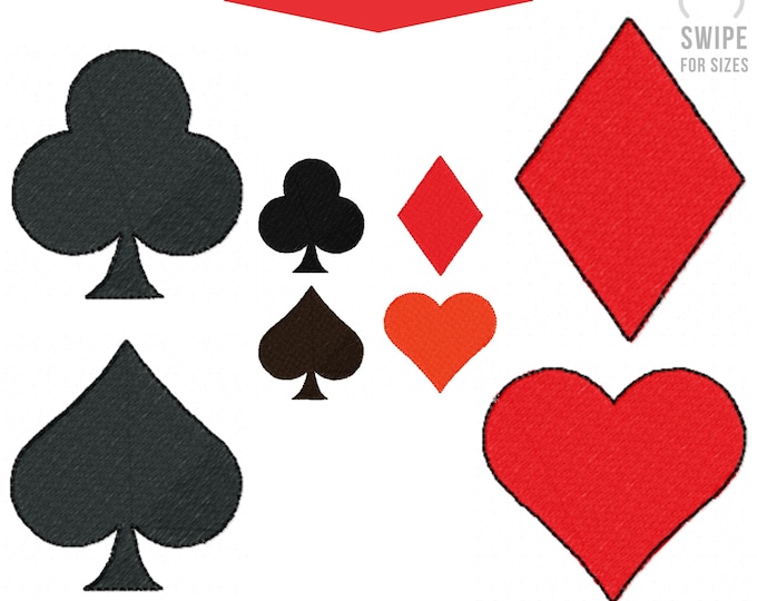 Digital, Application Playing Card Suits (spade Heart Diamond Club ...