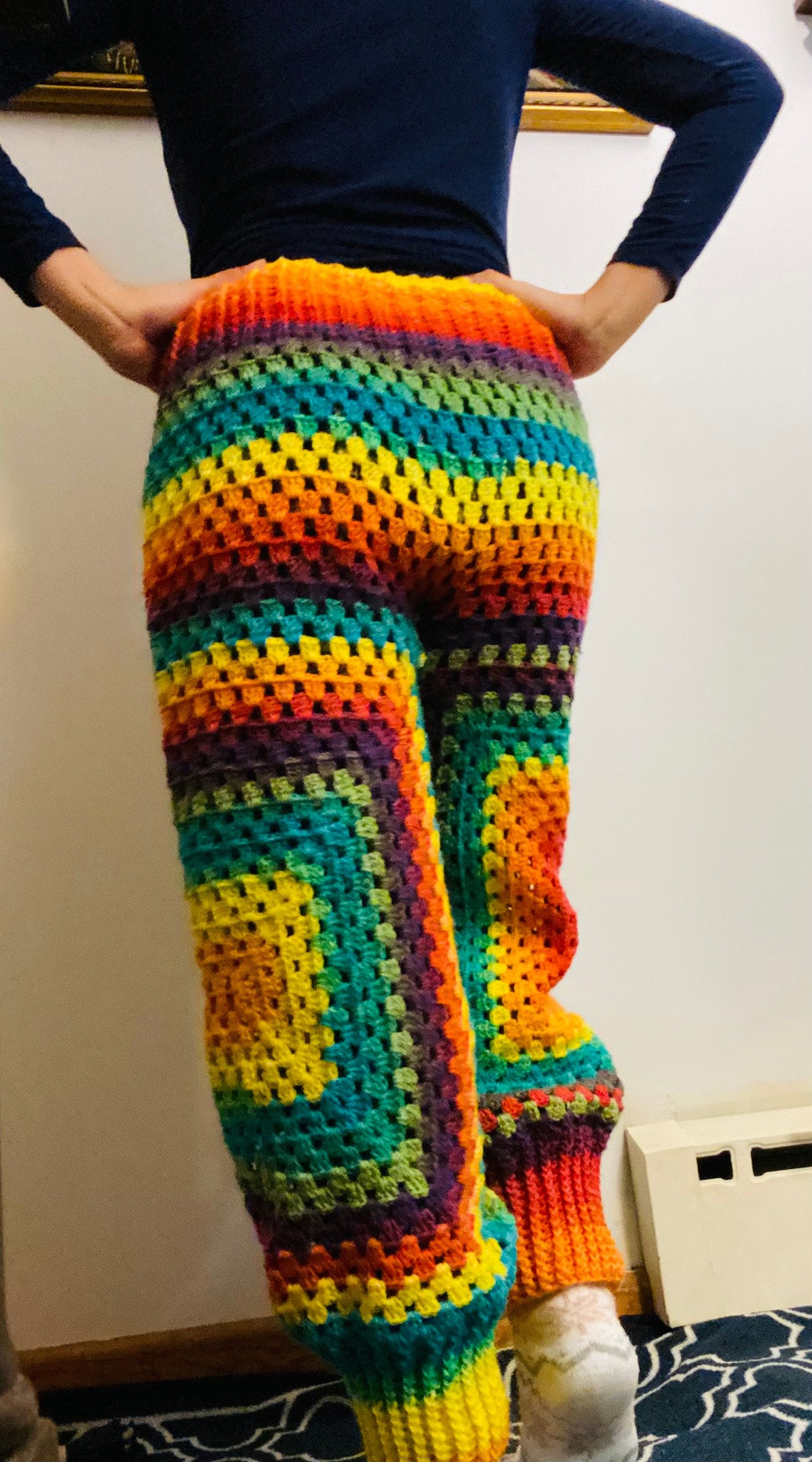Pattern Granny Pants Hippie Pants Crochet Pattern Crochet Pattern Only ...
