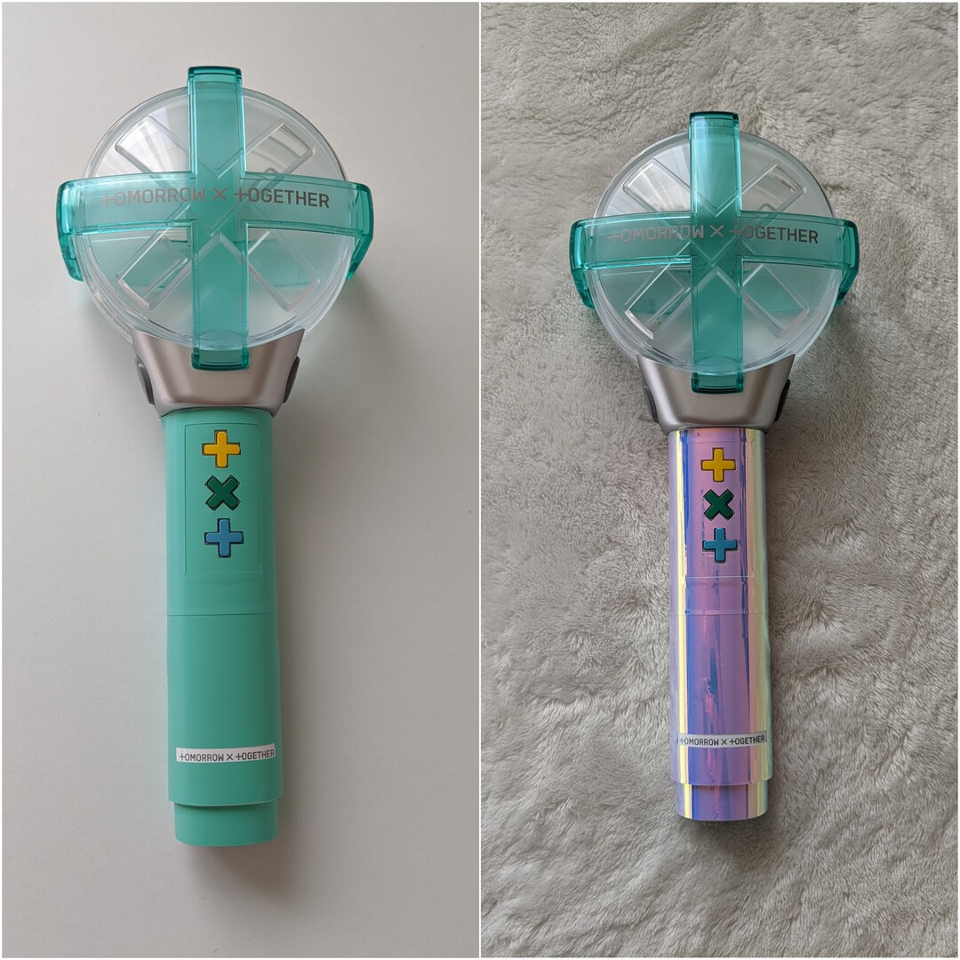 TXT Moa Light Stick Skin Ver. 1 , Decal, Vinyl, Cover, Sticker, Deco ...