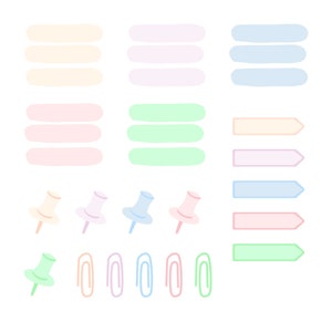 122 Digital Sticky Notes, Digital Stickers, Png Stickers, Goodnotes ...