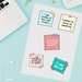 Daily Affirmation Sticky Notes,planner Stickers,printable Stickers ...