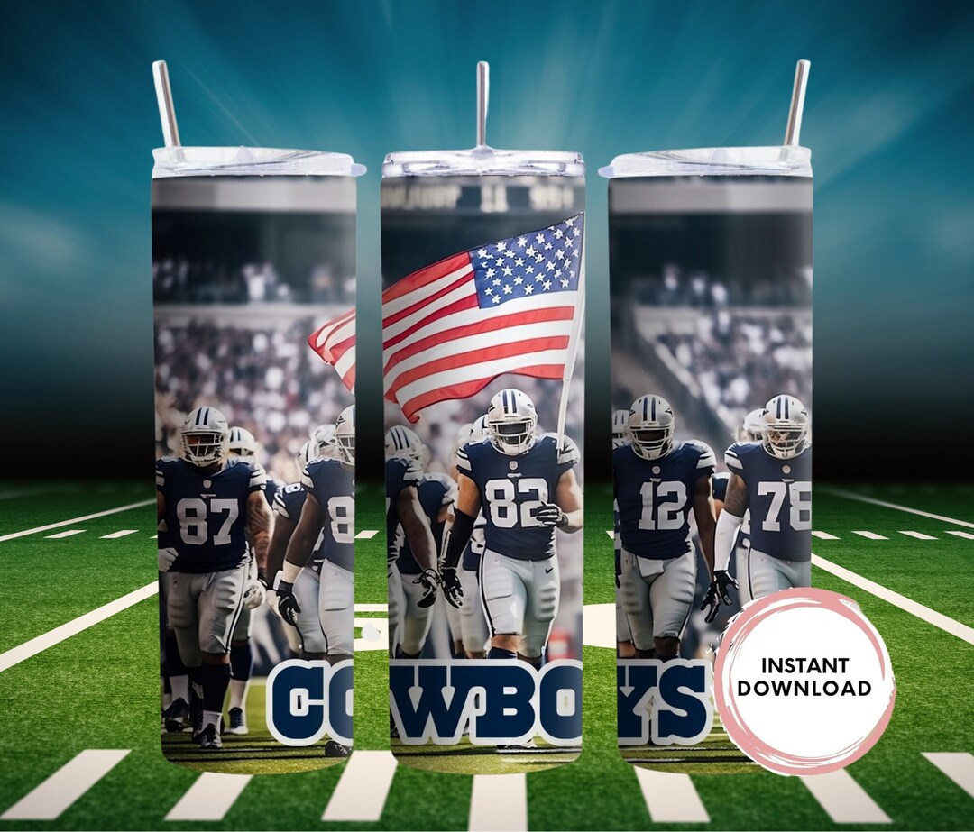 Football Team Wrap,sublimation Tumbler Wrap,20 Oz Wrap,american ...