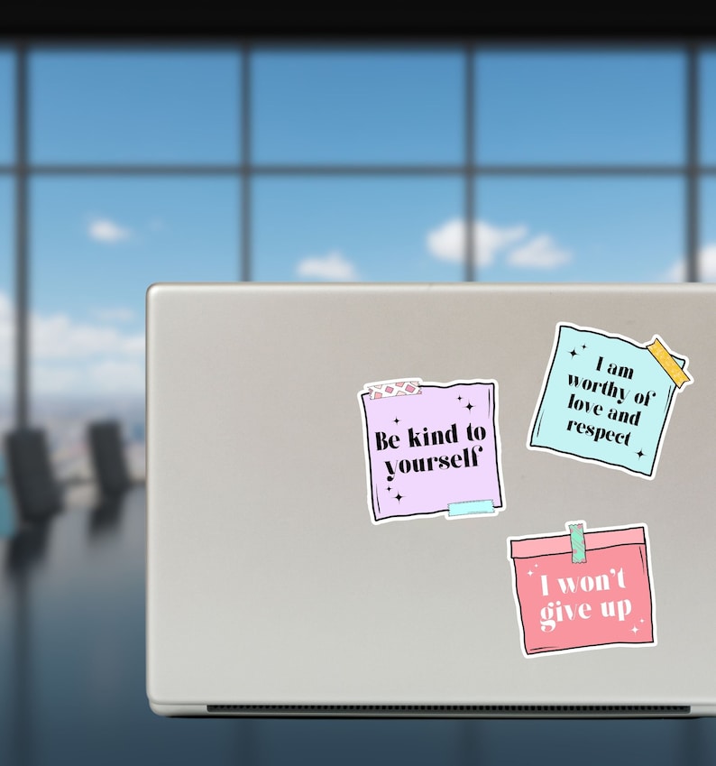 Daily Affirmation Sticky Notes,planner Stickers,printable Stickers ...