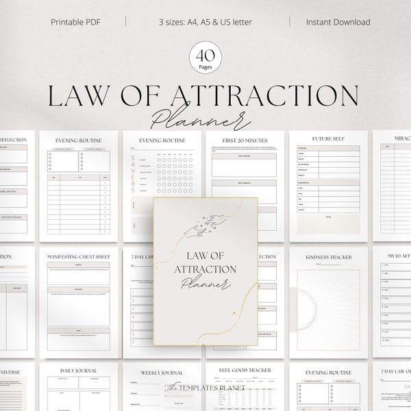 Law of Attraction - Etsy