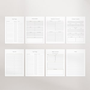 Brain Dump | ADHD Daily Planner | Productivity | Priority Matrix ...