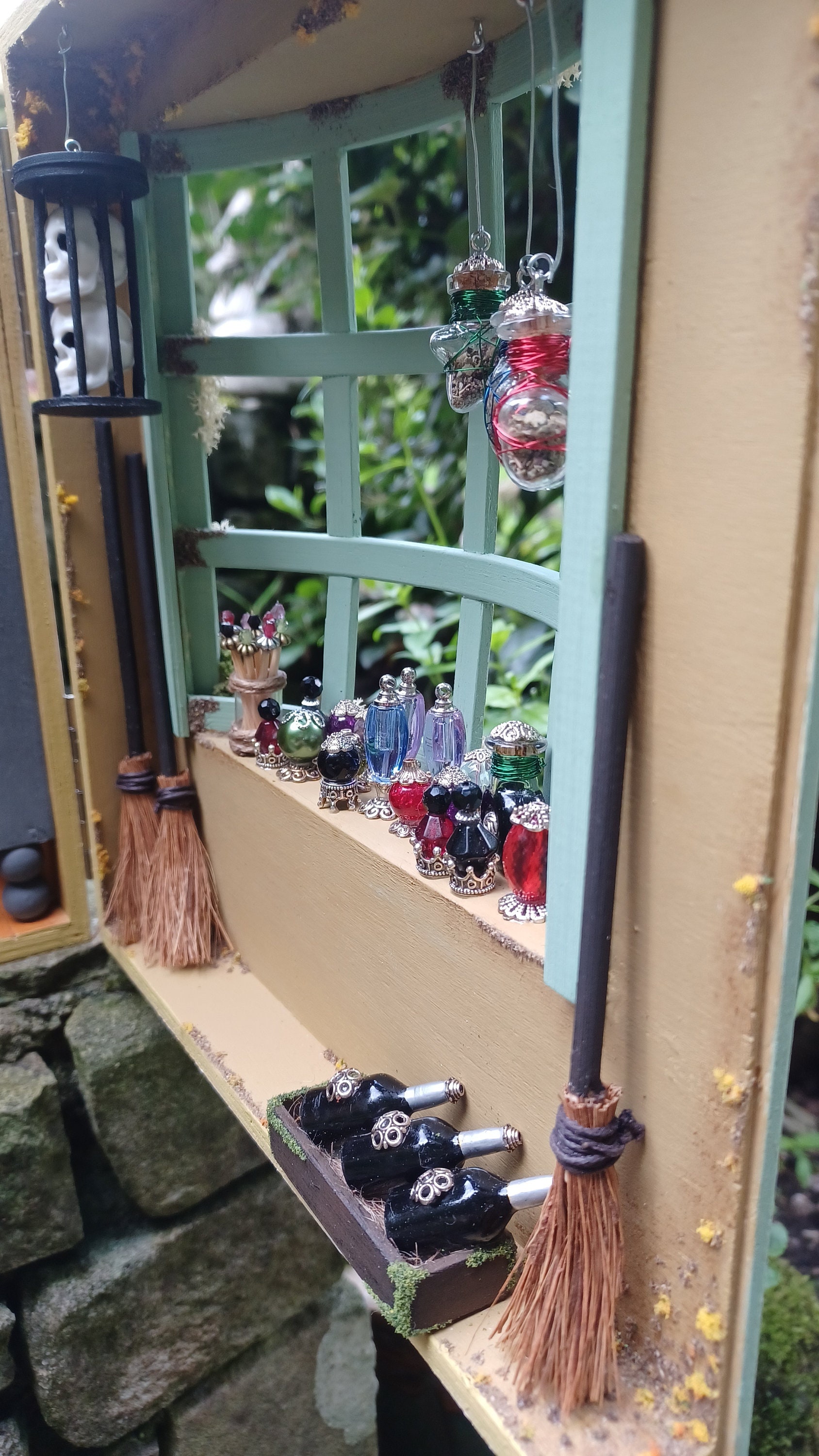 Miniature Witch House, Witch Potion Room, Witch Magic Shop, Wizard ...