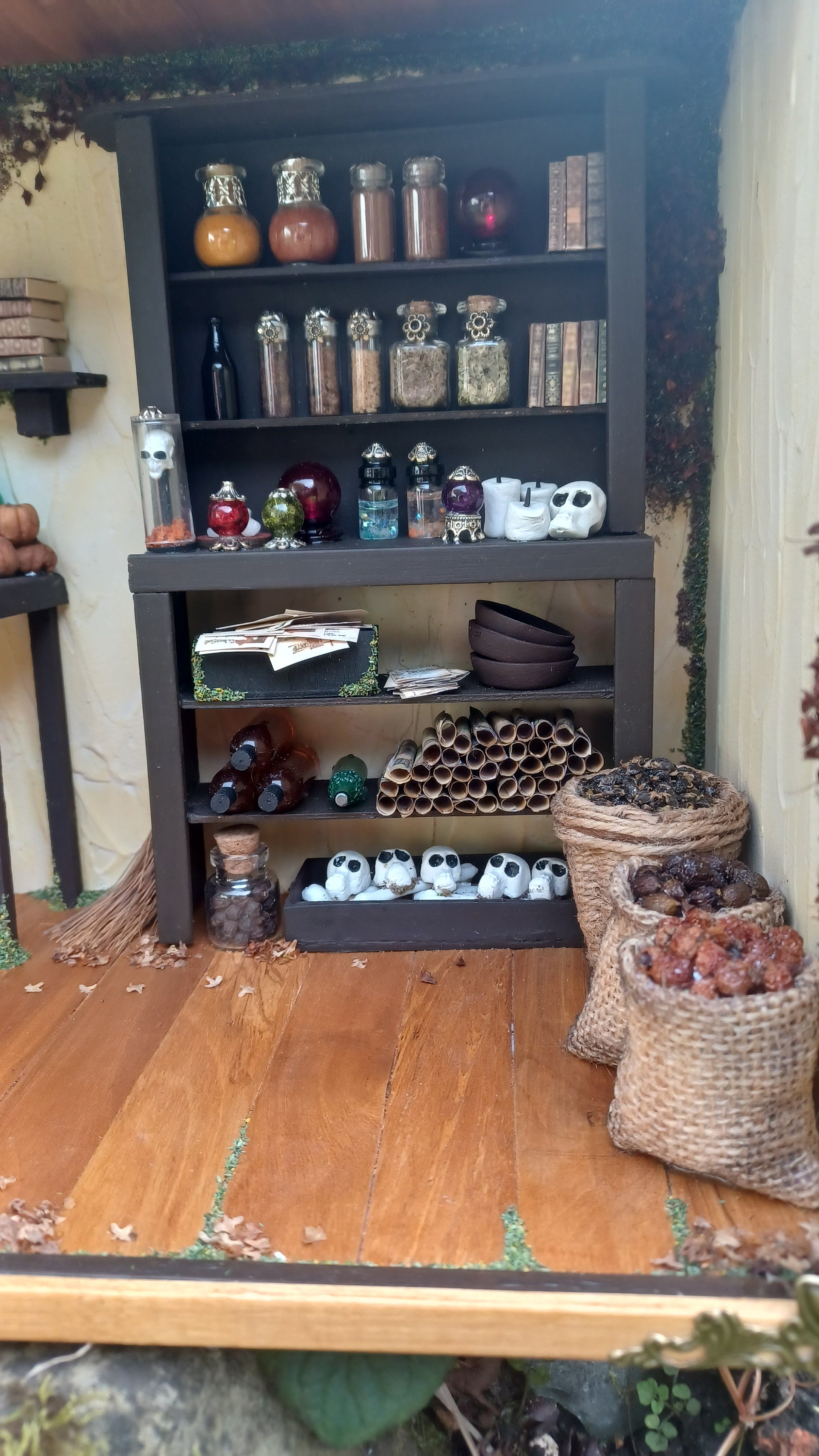 Miniature Witch Potion Room, Diorama, Spells & Magic, Fantasy House - Etsy