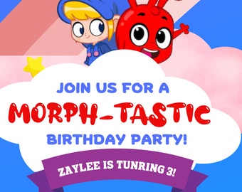 Morphle Birthday - Etsy