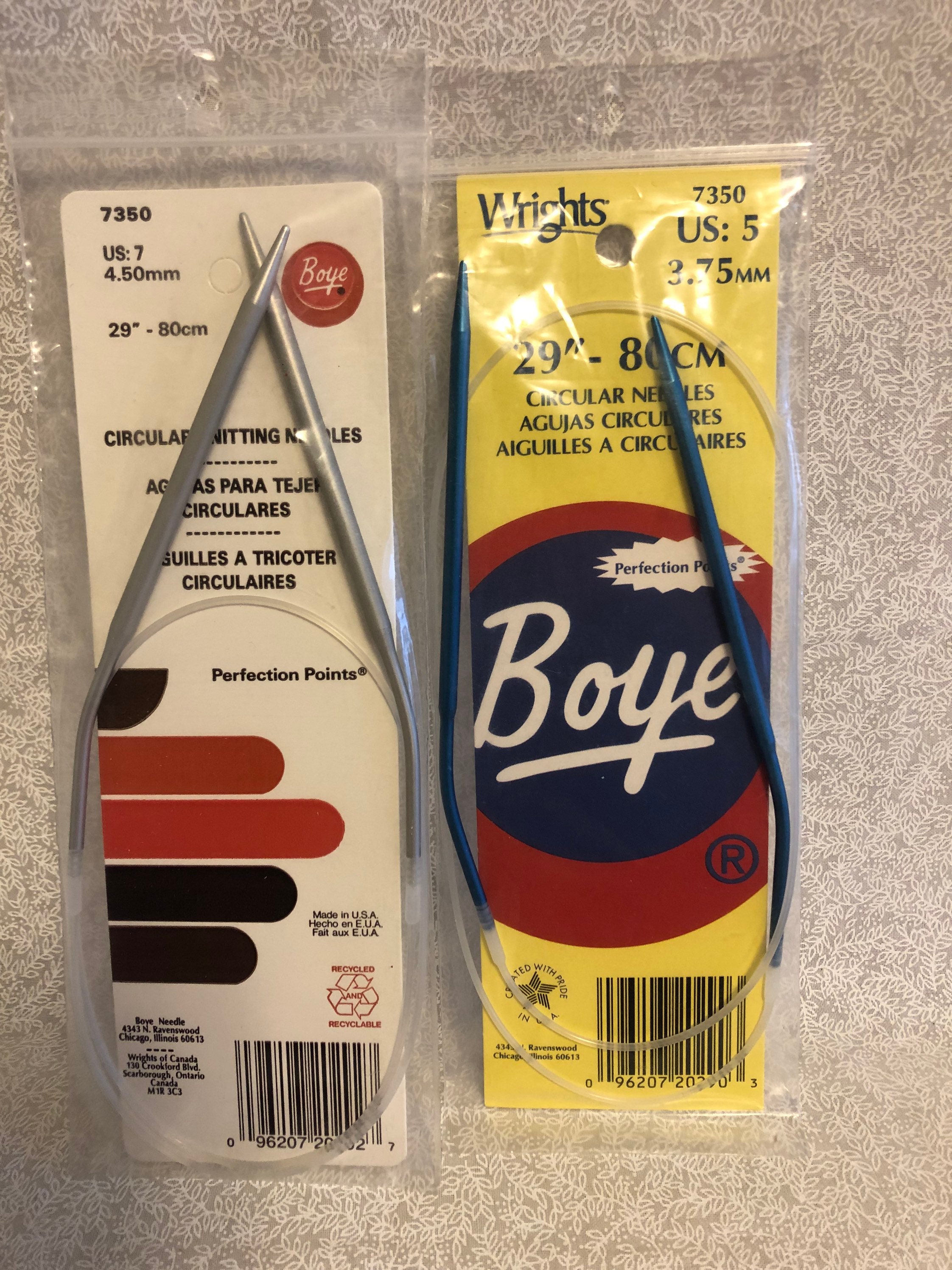 Boye Knitting Circular Needles - You Choose Sizes - Etsy