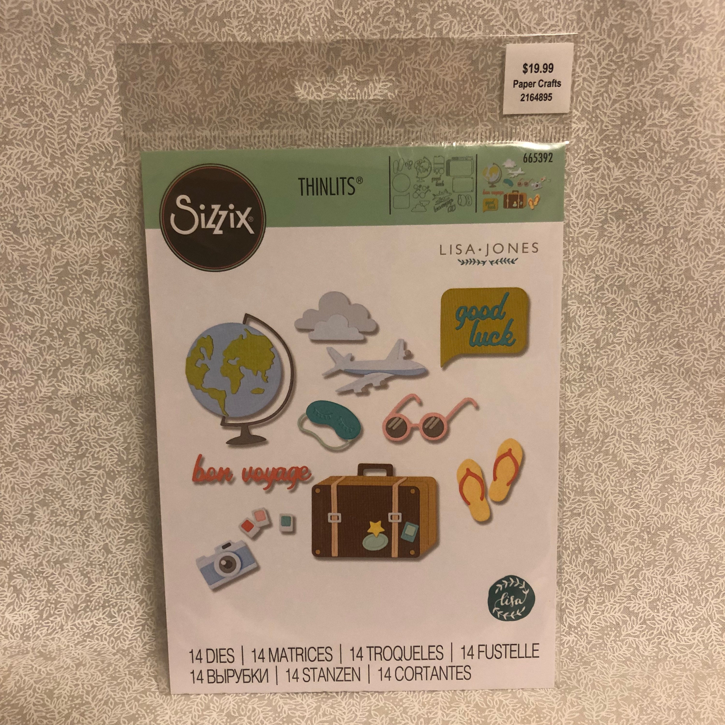 Sizzix Thinlets Die Sets New in Package Designed by Jennar , Lisa Jones ...