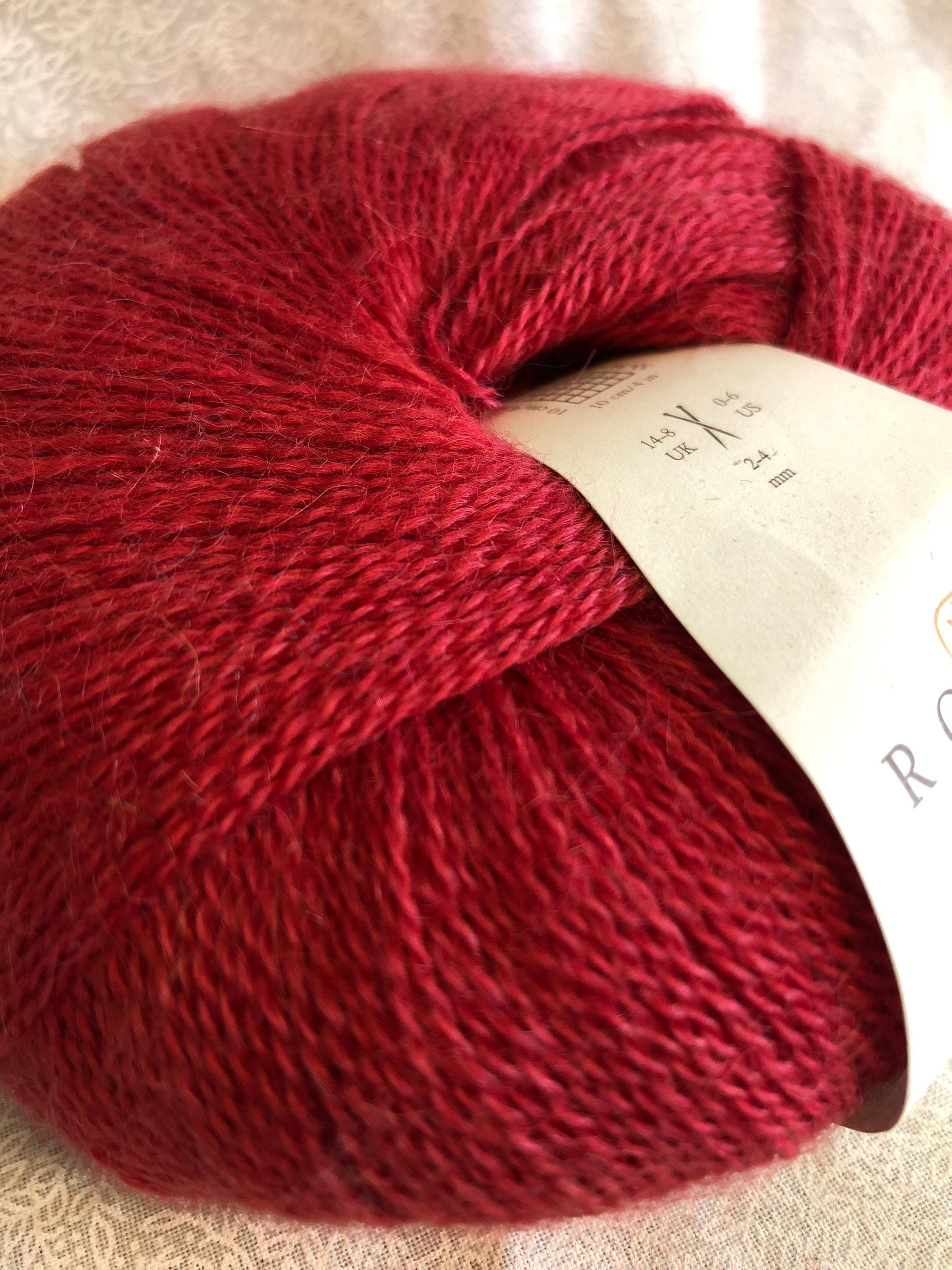 Rowan Fine Lace Baby Suri Alpaca and Fine Merino Wool - New With Labels ...