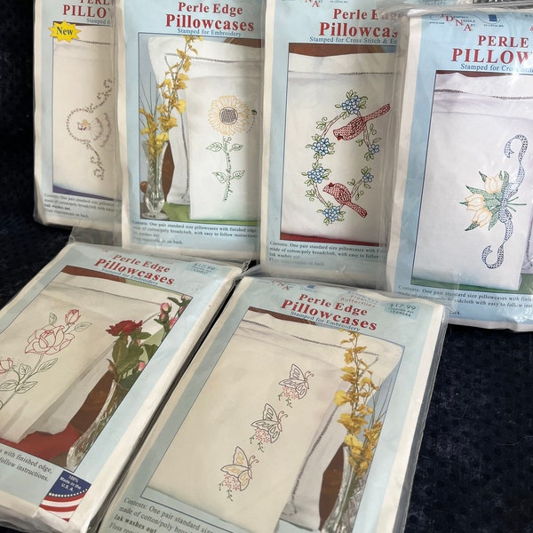 Stamped Embroidery Kits - Etsy