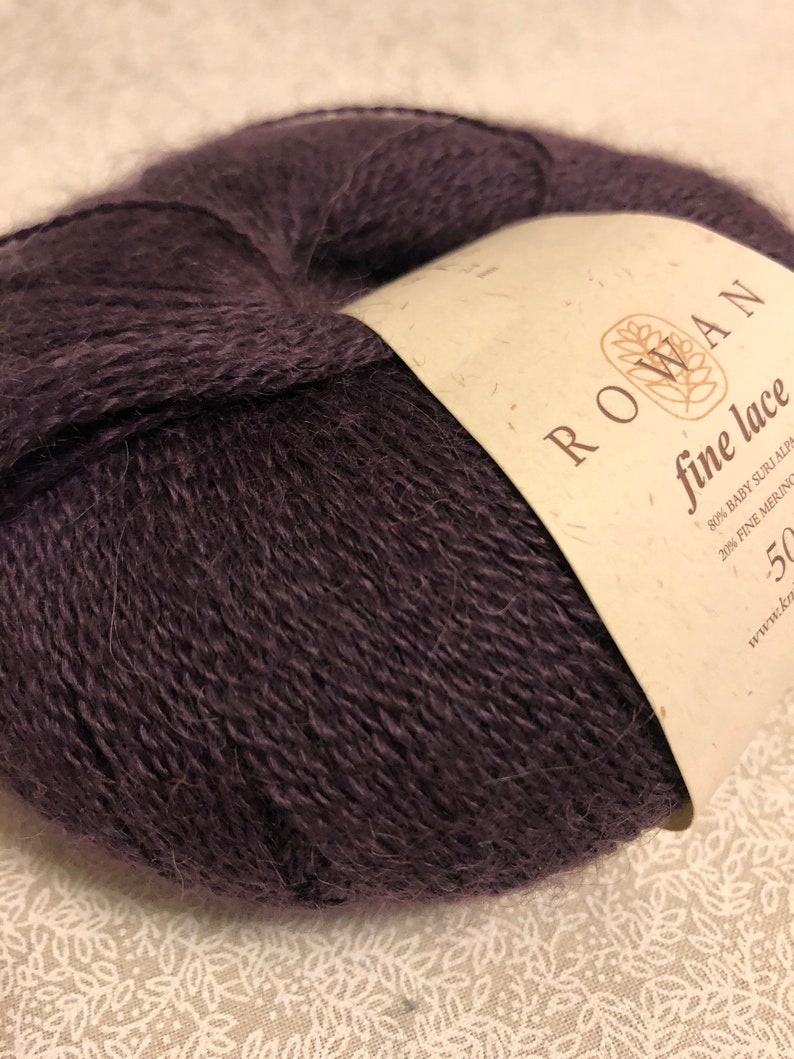 Rowan Fine Lace Baby Suri Alpaca and Fine Merino Wool New With Labels ...