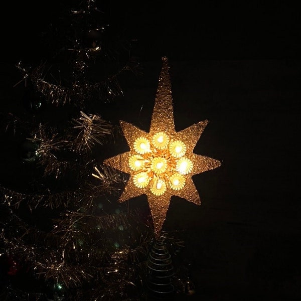 Christmas Tree Topper - Etsy
