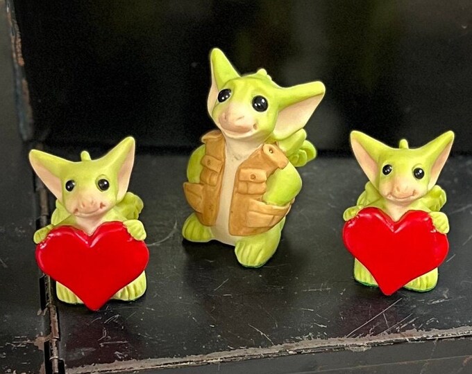 Vintage 90’s Pocket Dragons Figurines, Pocket Dragon Adventures ...