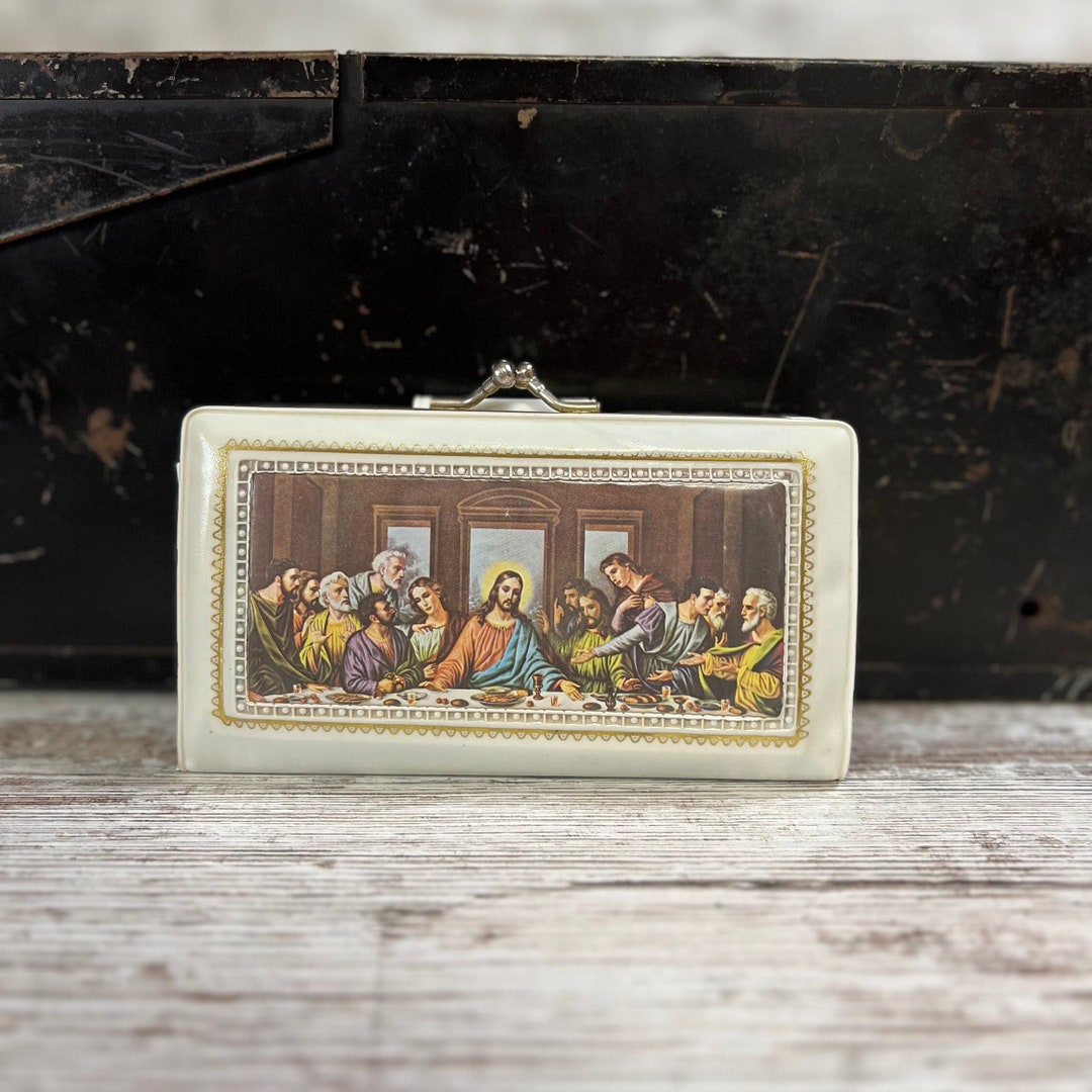 Vintage the Last Supper Coin Purse/wallet, Clutch, Pouch - Etsy